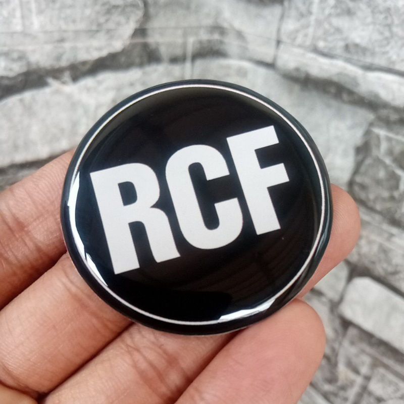 Jual Emblem Logo Sound RCF Bahan Resin Bulat | Shopee Indonesia