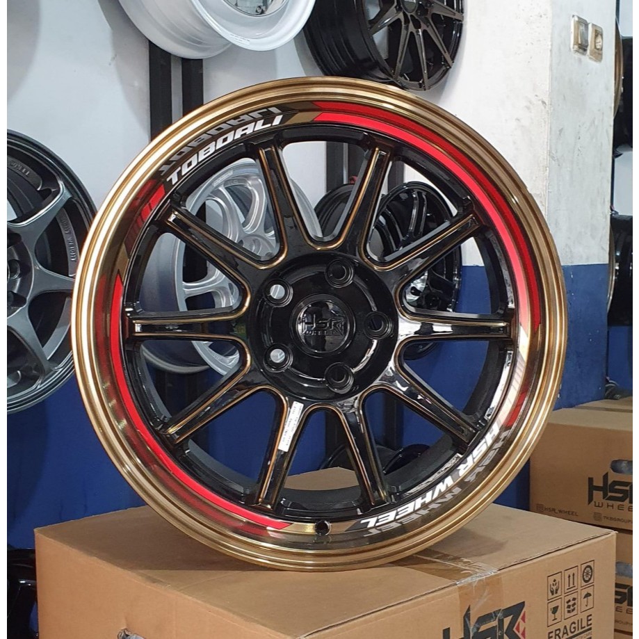 Jual VELG RACING R17 LENSO HSR TOBOALI INNOVA CRETA MAZDA CHERY CRETA ...
