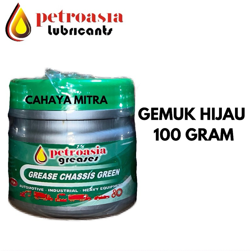 Jual Grease Chasis Gemuk Hijau 100GR ORIGINAL gemuk motor / gemuk mobil ...