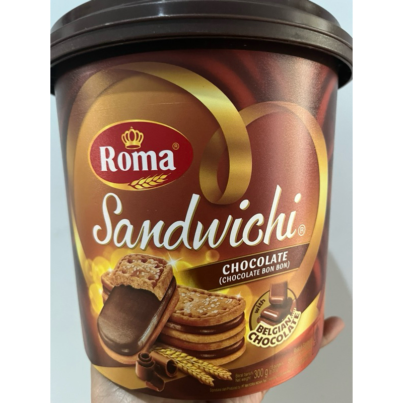 Jual Roma Sandwichi Kue Cokelat (Belgian Chocolate Bon Bons) 300 g ...