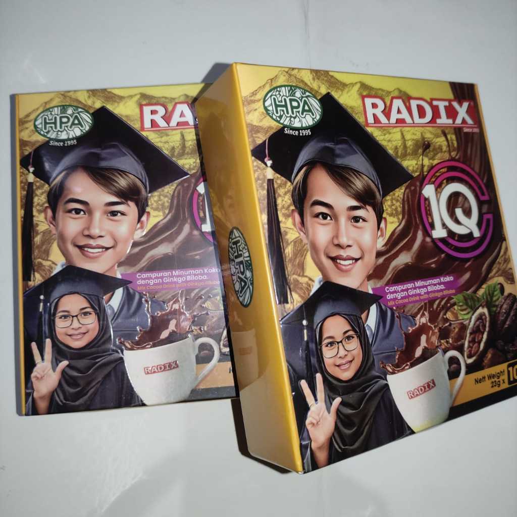 Jual HPA Radix IQ Nutrisi Anak Rasa Coklat Isi 10 Sachet | Shopee Indonesia