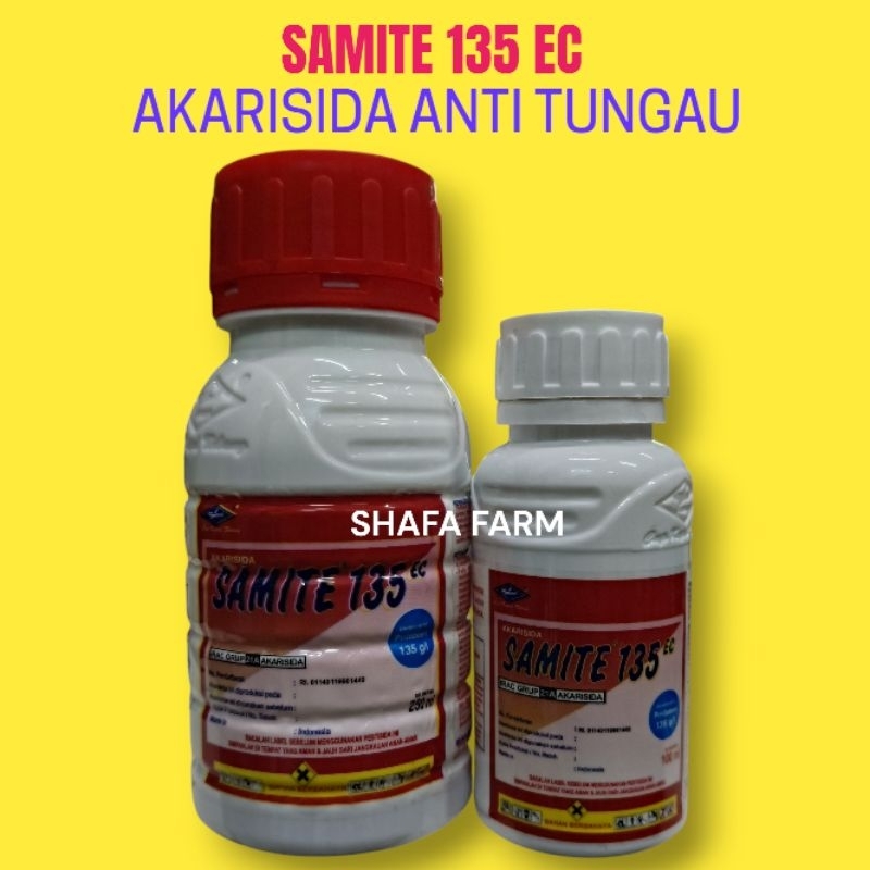 Jual SAMITE 135EC - AKARISIDA ANTI TUNGAU PENYEBAB DAUN KERITING DAN ...