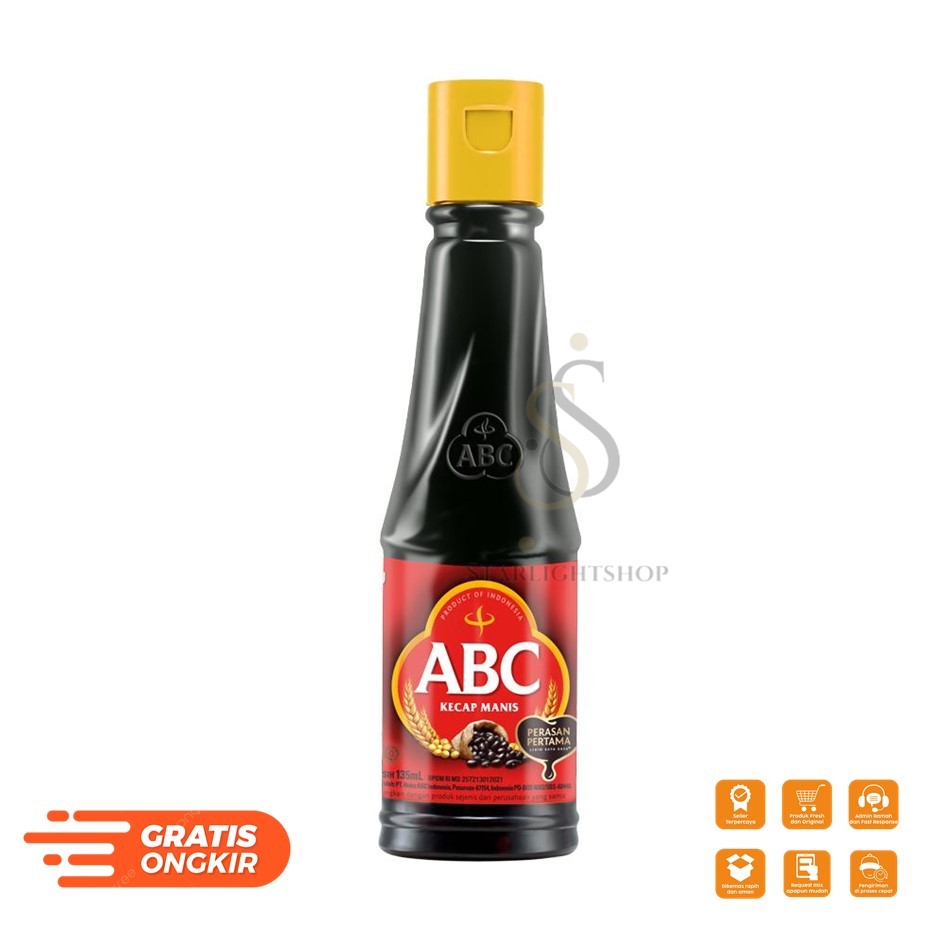 Jual KECAP ABC BOTOL 135 ML / ABC KECAP MANIS BOTOL 135 ML | Shopee ...