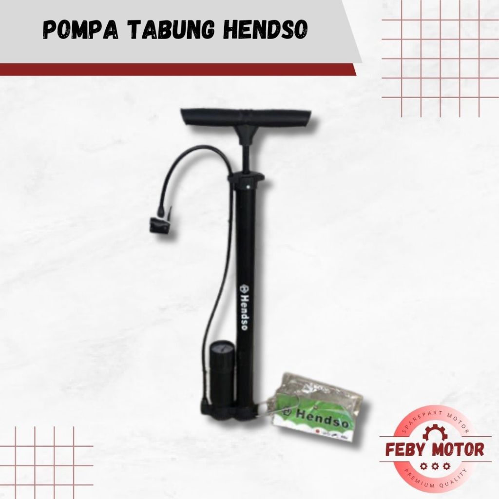 Jual HENDSO Pompa Tabung || Pompa Angin Tabung Sepeda Sepeda Motor ...