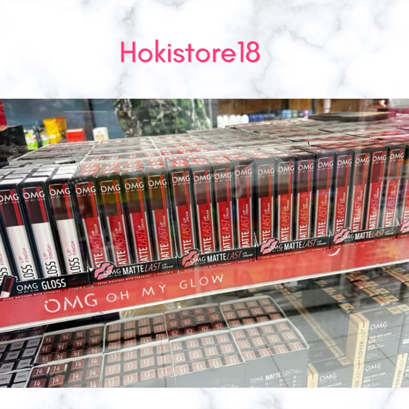 Jual LUSINAN isi 12 exp.2028|| OMG LIPCREAM MATTE OMG OH MY GLAM KEMASAN BARU | Shopee Indonesia