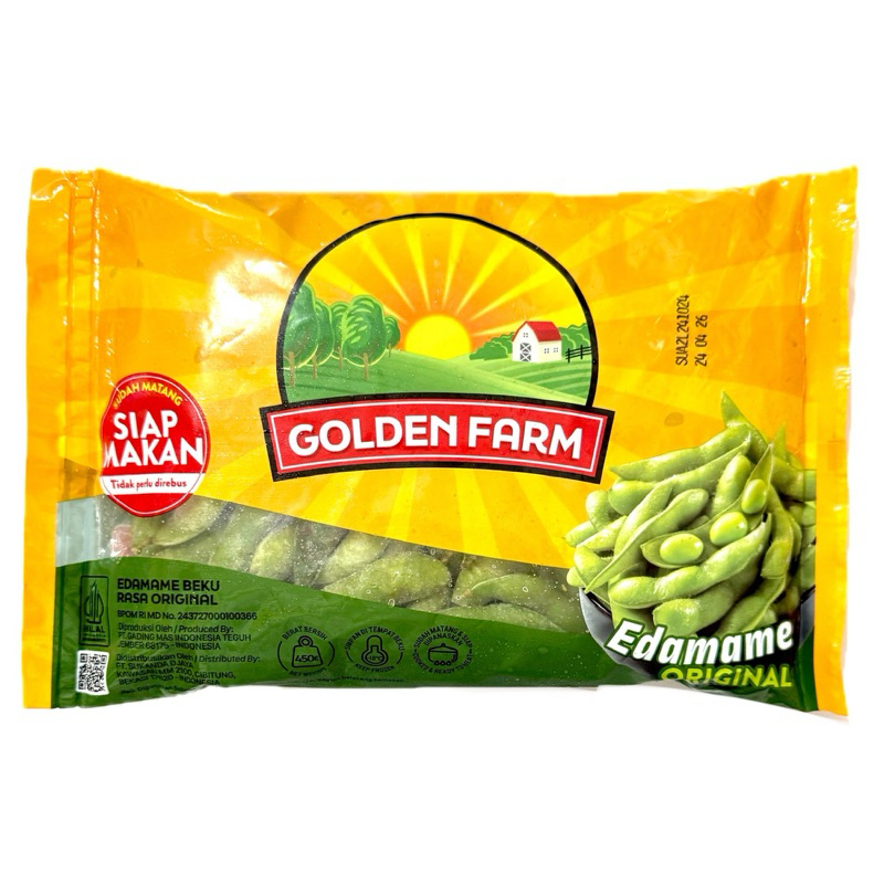 Jual Golden Farm Original Edamame 450g | Shopee Indonesia