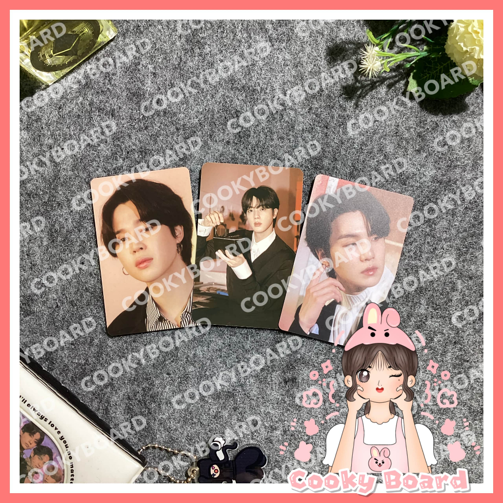Jual [Cooky Board] PC Photocard Seokjin Suga Jimin Hybe Insight the ...