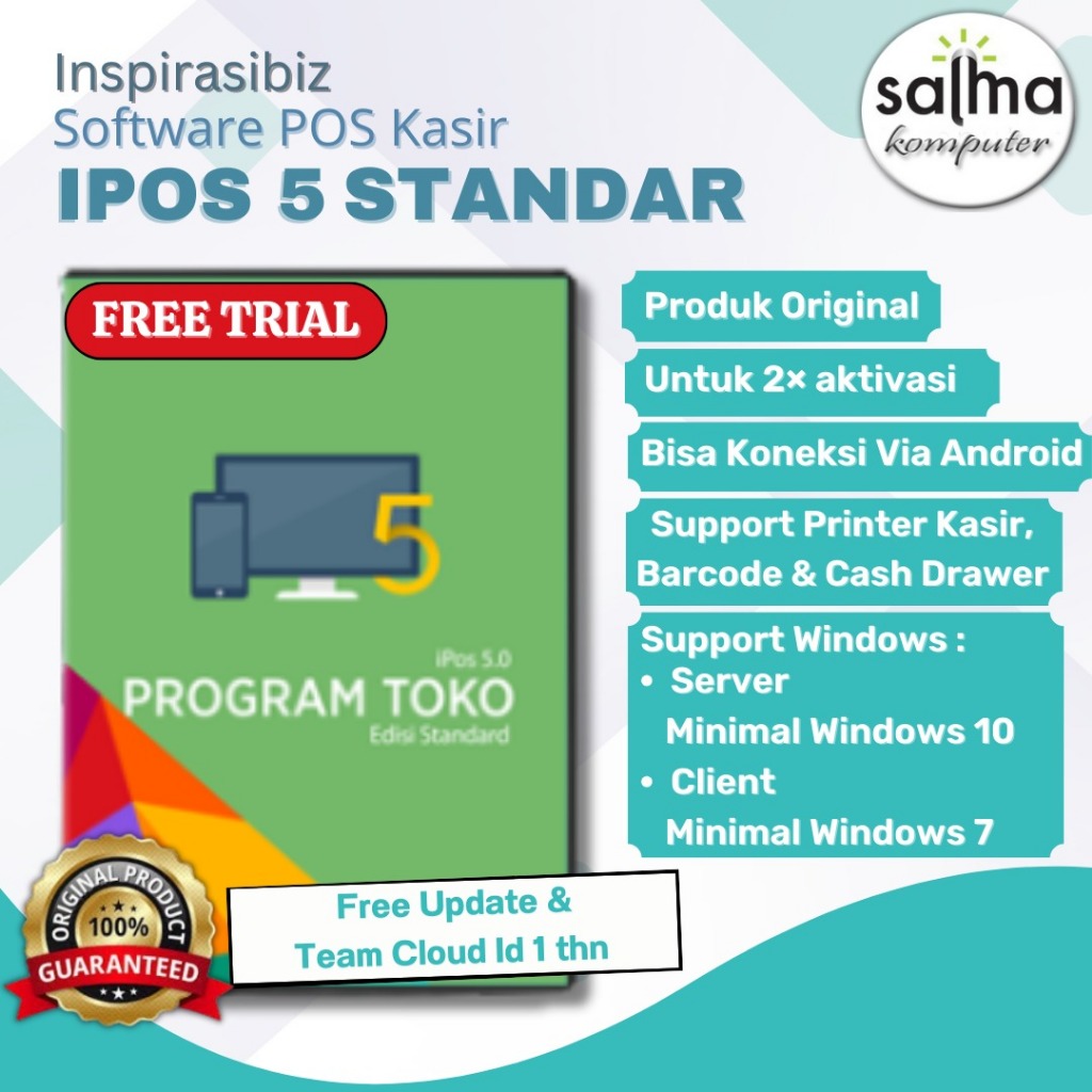 Jual Program Toko IPos 5 Edisi Standar ORIGINAL | Shopee Indonesia