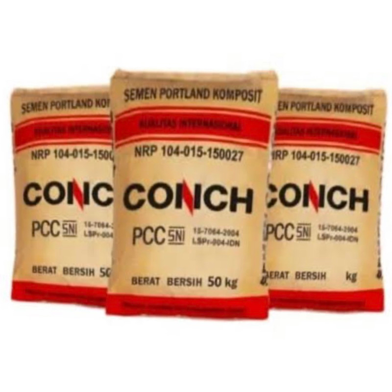 Jual Semen conch pcc 40 kg • serang banten | Shopee Indonesia