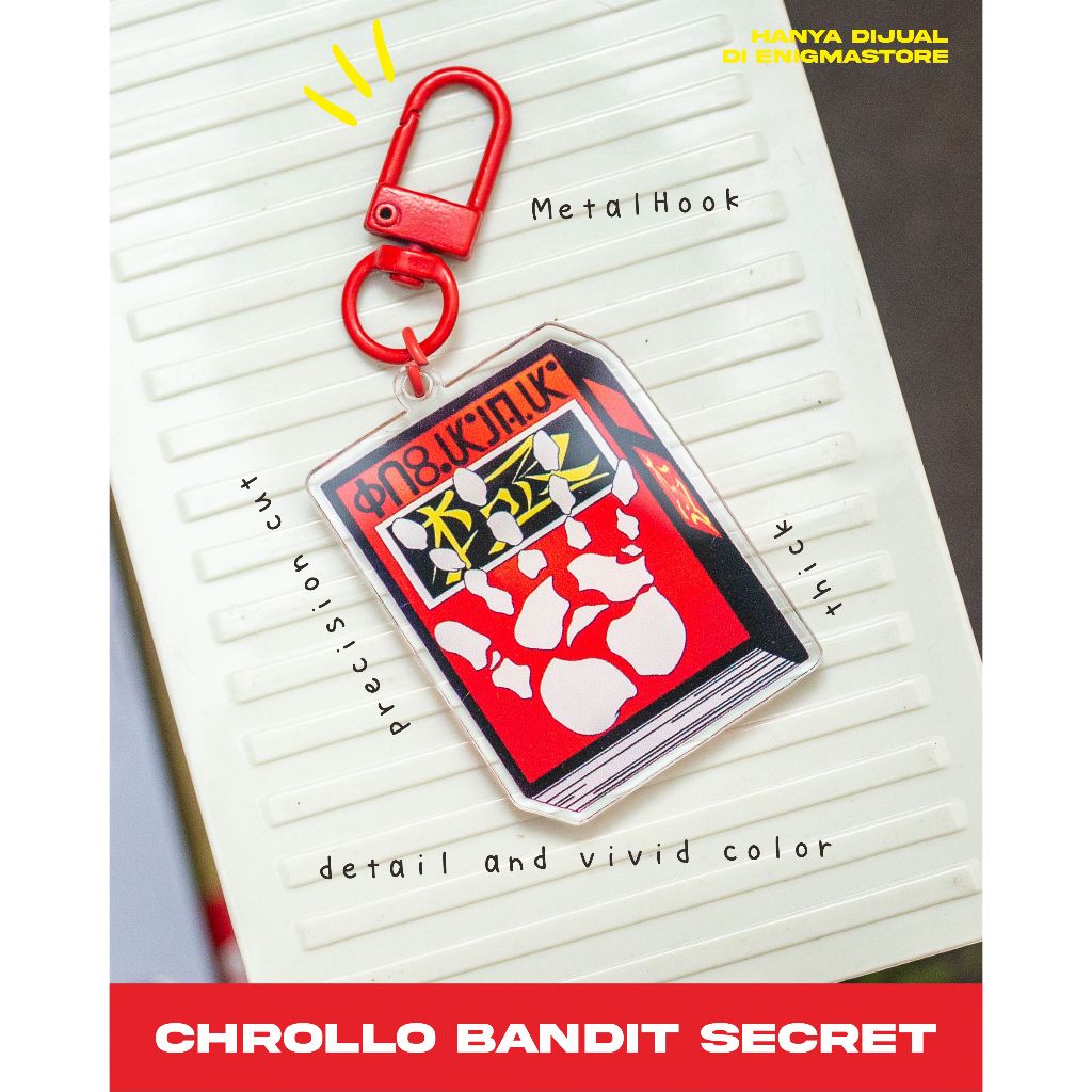Jual CHROLLO LUCILFER BANDIT SECRET KEYCH | Shopee Indonesia