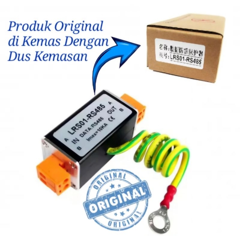 Jual Surge Arester RS485 anti petir Surge Arrester LRS01-RS485 Erester ...