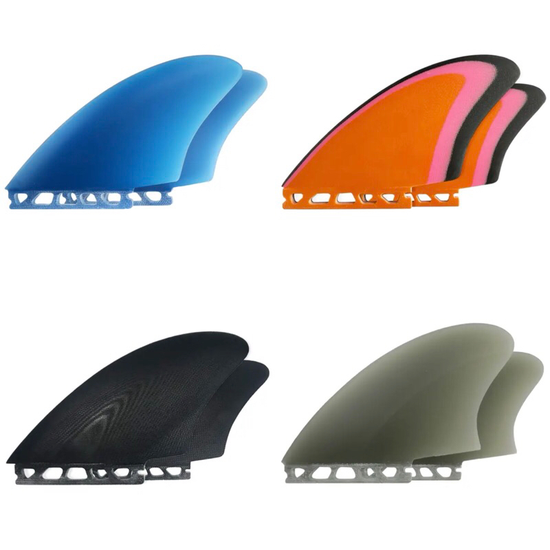 Jual Keel Twin Fins Surfboard K2 Fiberglass | Shopee Indonesia