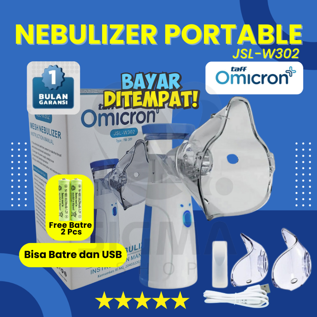 Jual Nebulizer Portable Alat Nebulizer Anak Terapi Pernafasan Nebulizer ...