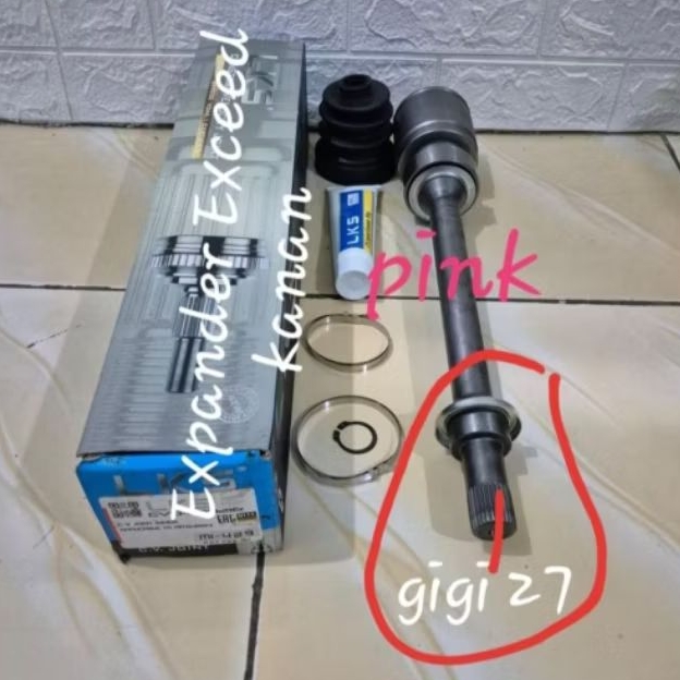 Jual Cv Joint Dalam As Roda Depan Dalam As Tarik Kanan Mitsubishi Xpander Exceed Manual MT ...