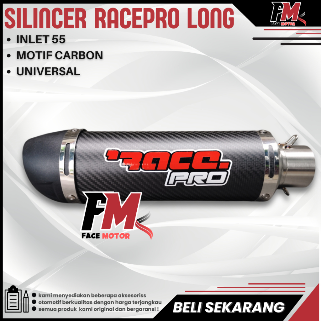 Jual KNALPOT RACEPRO KNALPOT RACEPRO AEROX NMAX VARIO SILINCER KNALPOT ...