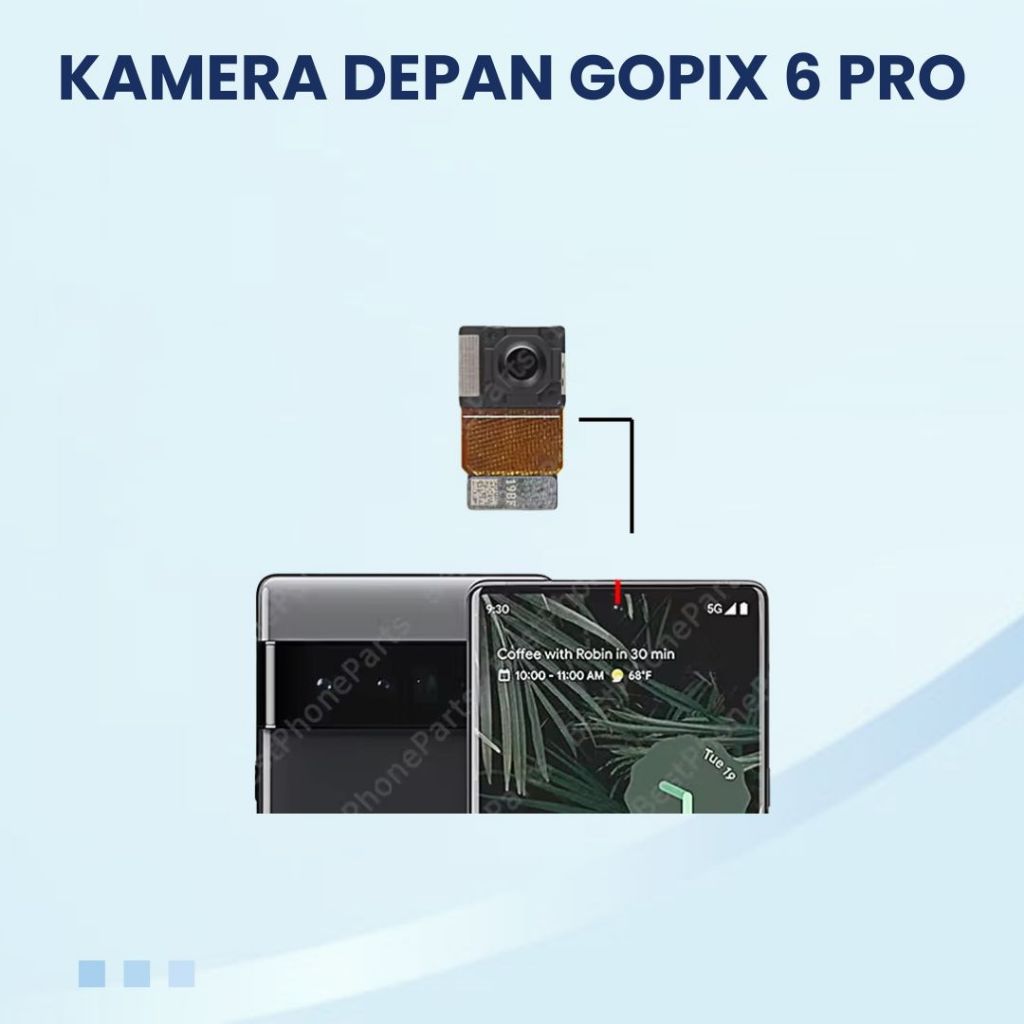 Jual SPAREPART FLEKSIBEL FLEXIBLE KAMERA DEPAN GOPIX GOOGLE PIXEL 6 PRO | Shopee Indonesia