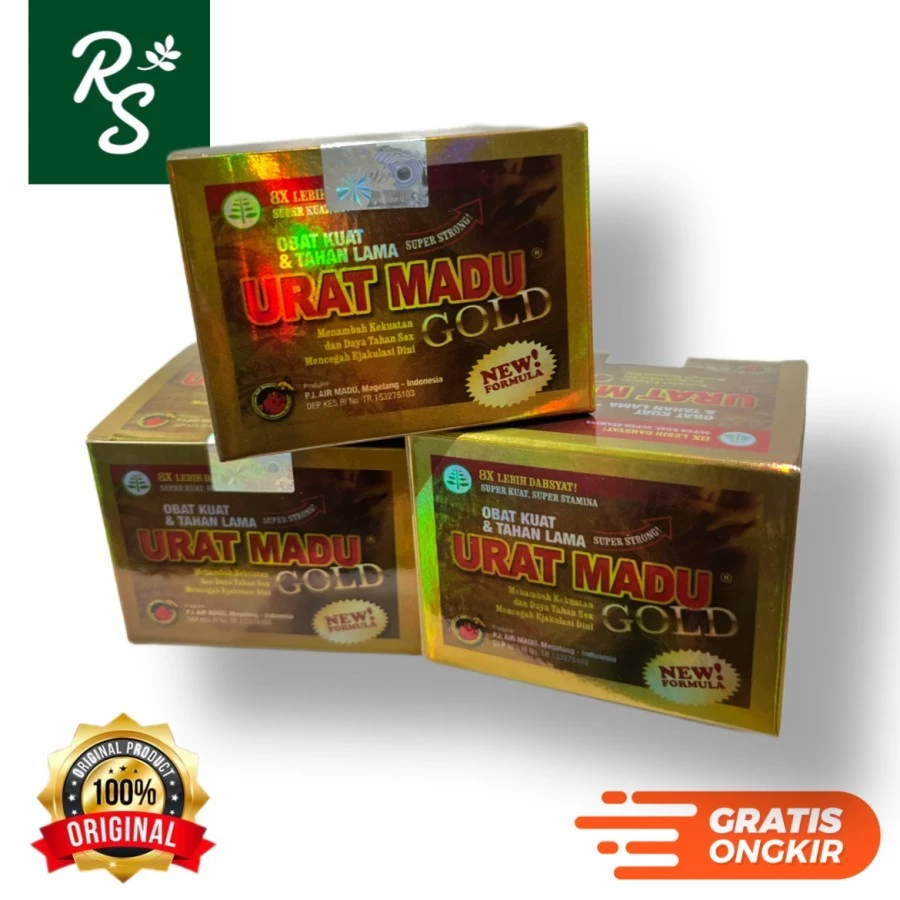 Jual URAT MADU GOLD 100% ORIGINAL 1 box isi 10 kapsul privasi aman ...