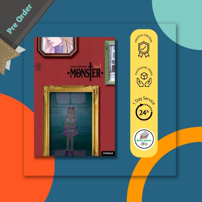 Jual Pre Order Komik Monster 04 (Naoki Urasawa) | Shopee Indonesia