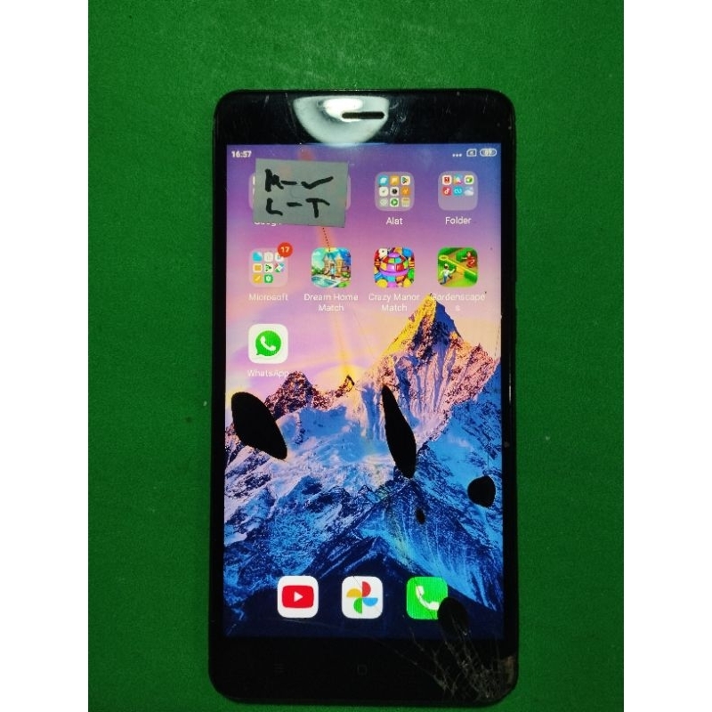 Jual (HANDPHONE MURAH) XIAOMI REDMI NOTE 4X MEDIATEK 3/16 MESIN NORMAL ...