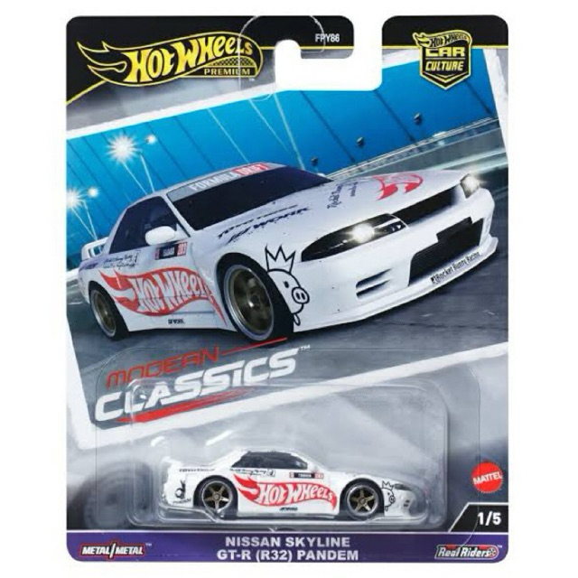 Jual NISSAN SKYLINE GT-R (R32) PANDEM HOTWHEELS PREMIUM BOULEVARD ...