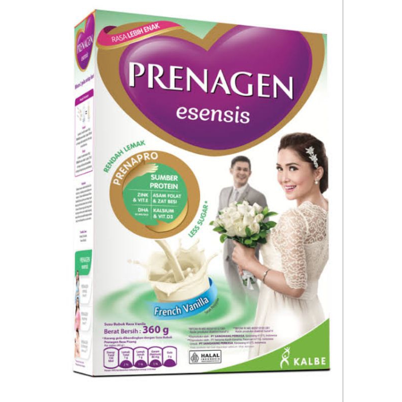 Jual Susu Prenagen Esensis velcet Choco Almond | Vanilla 180 gram ...