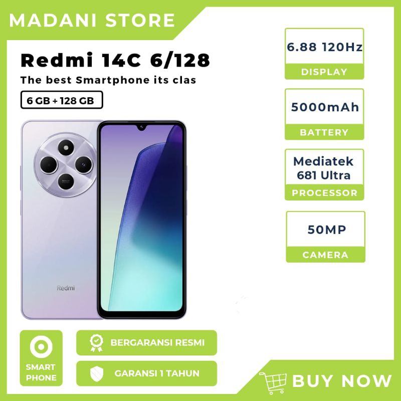 Jual Redmi 14C 6/128 | Shopee Indonesia