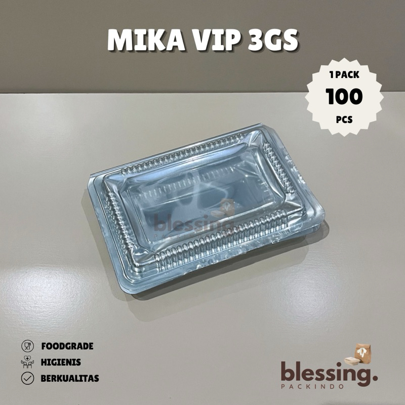 Jual Mika VIP 3GS / Mika Kue Bening Transparan / Mika Jajan Pasar ...