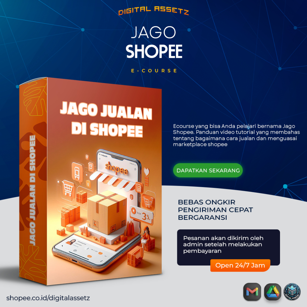 Jual [JL25] Jago Shopee step by step jualan di Shopee dari Pemula Sampai Mahir COURSE | Shopee ...