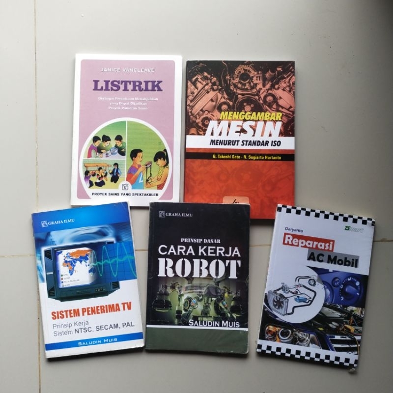 Jual Varian Buku Teknik Listrik-Mesin-Elektronik; SISTEM PENERIMAAN TV ...