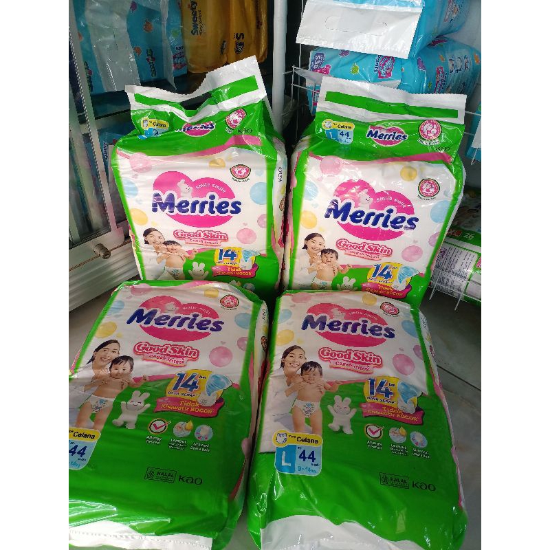 Jual Merries jumbo L44 | Shopee Indonesia
