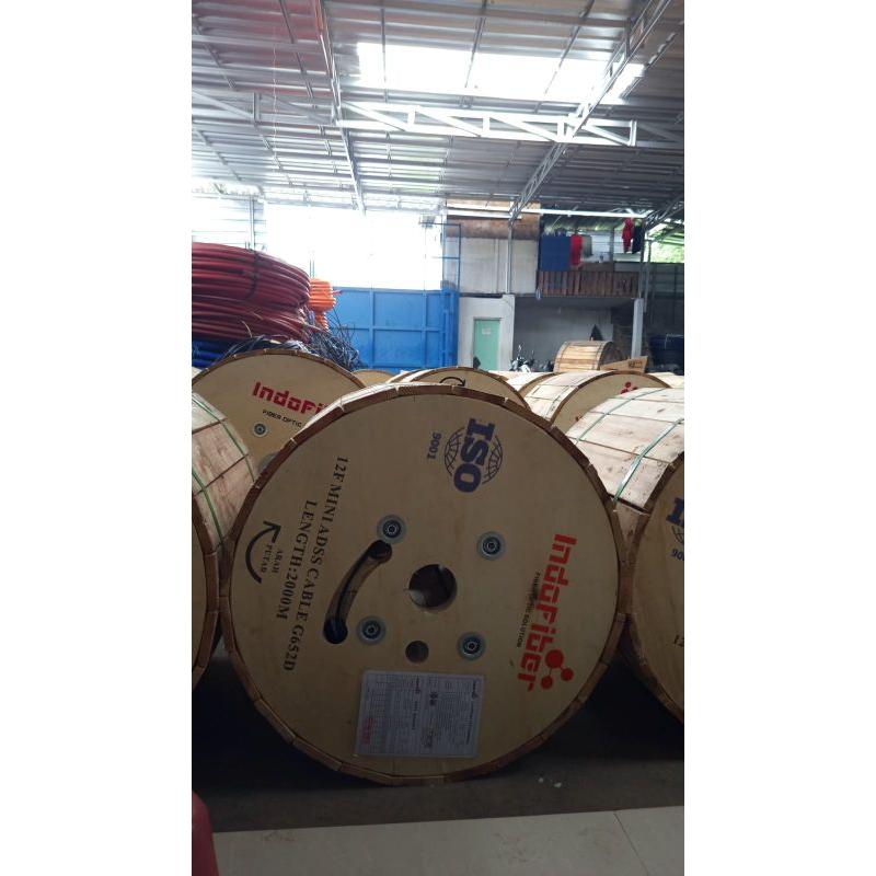 Jual Kabel FO Mini Adss 12 Core 2 KM IndoFiber | Shopee Indonesia