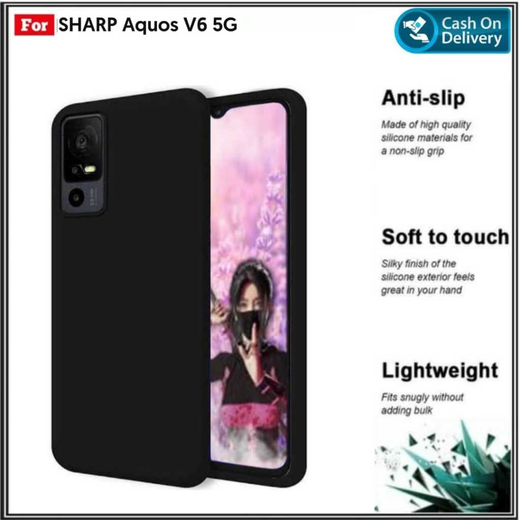 Jual Soft Case Sharp Aquos V6 4G 5G V7 + ( Plus ) SoftCase Casing ...