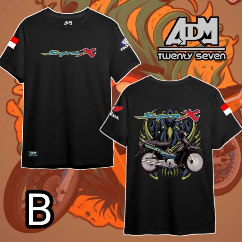 Jual Kaos Honda Supra x Kaos Supra x jadul suprax bapak Kaos motor ...
