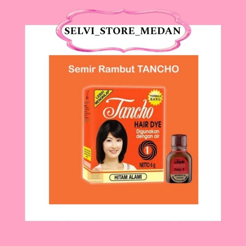 Jual TANCHO HAIR DYE ( DI GUNAKAN DENGAN AIR) | Shopee Indonesia
