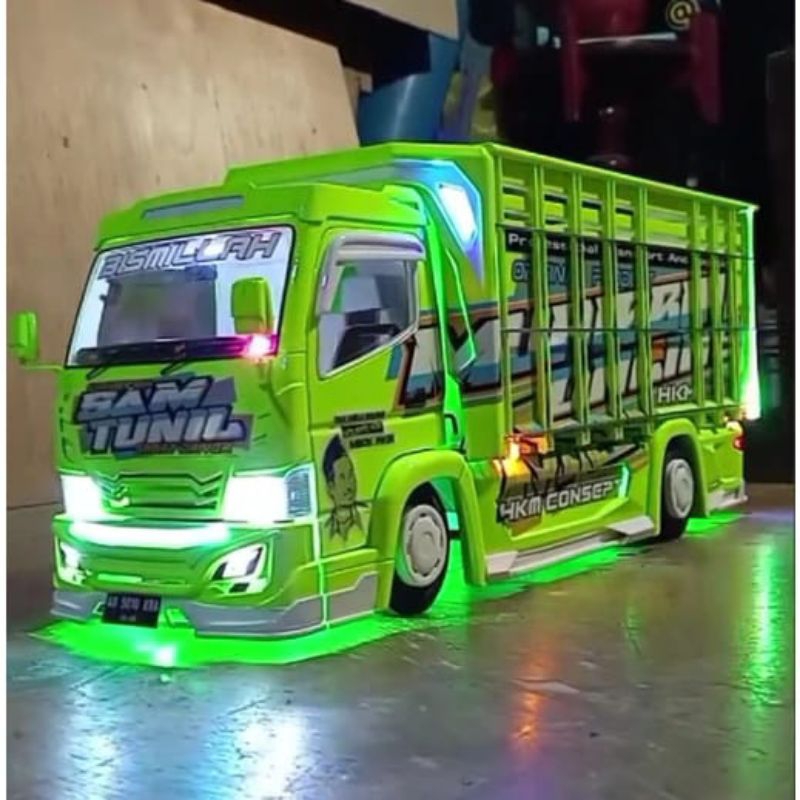 Jual PROMO MURAH MAINAN ANAK TRUK OLENG FUL VARIASI, LAMPU, STIKER ...