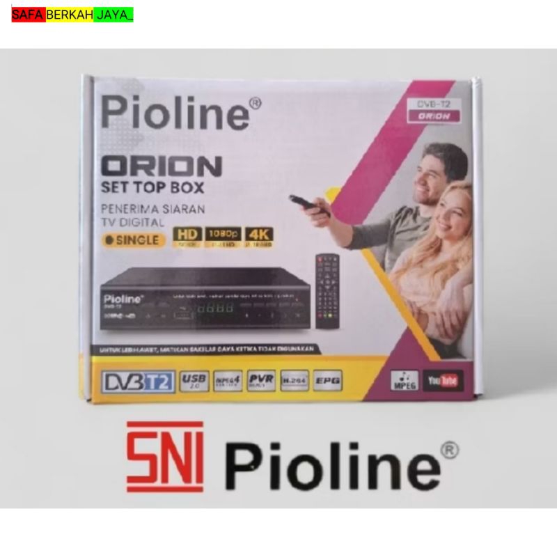 Jual Set Top Box (STB) tv digital DVBT2 PIOLINE ORION | Shopee Indonesia