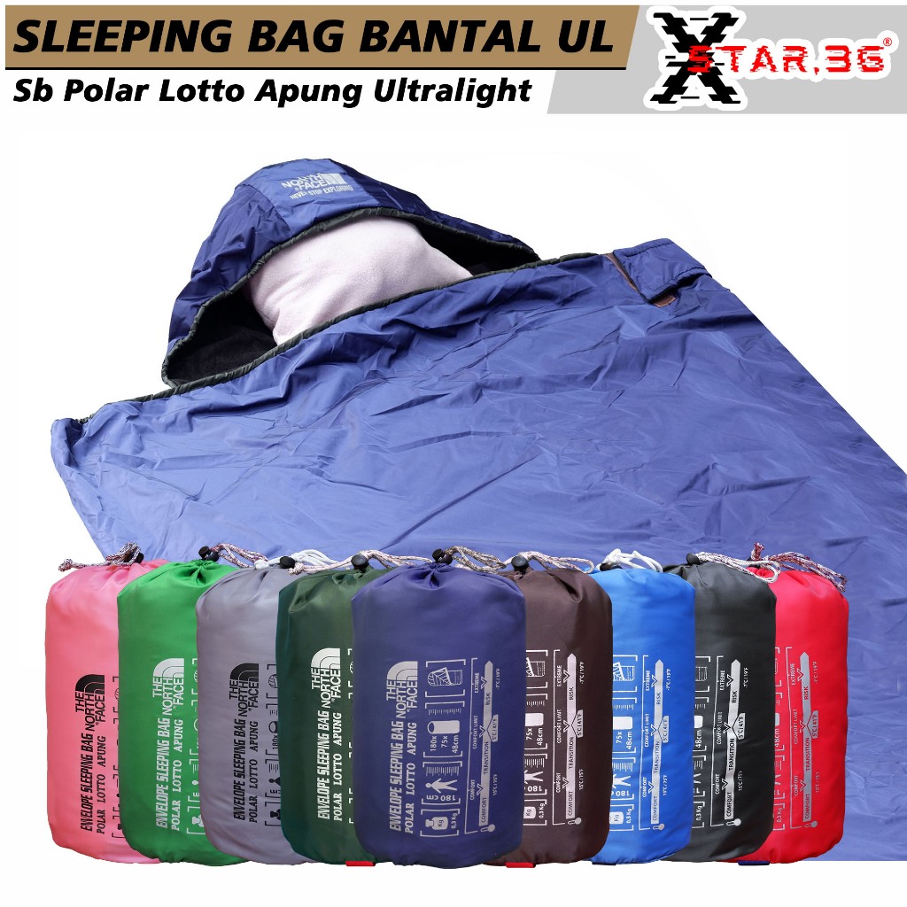 Jual sleeping bag bantal ultralight polar lotto apung sb bantal camping ...