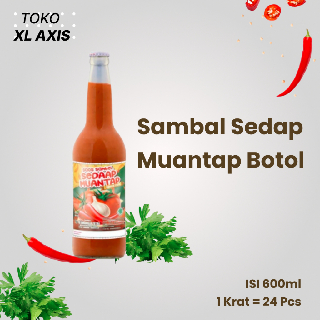 Jual Sambal Sedap Muantap Botol | Shopee Indonesia