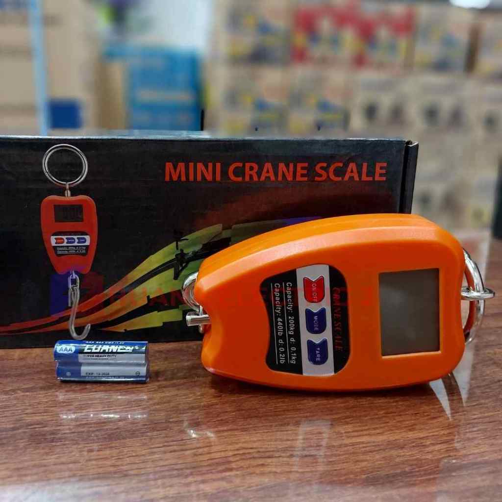 Jual Timbangan Mini Crane Scale /Timbangan Barang Max 200KG - Free ...