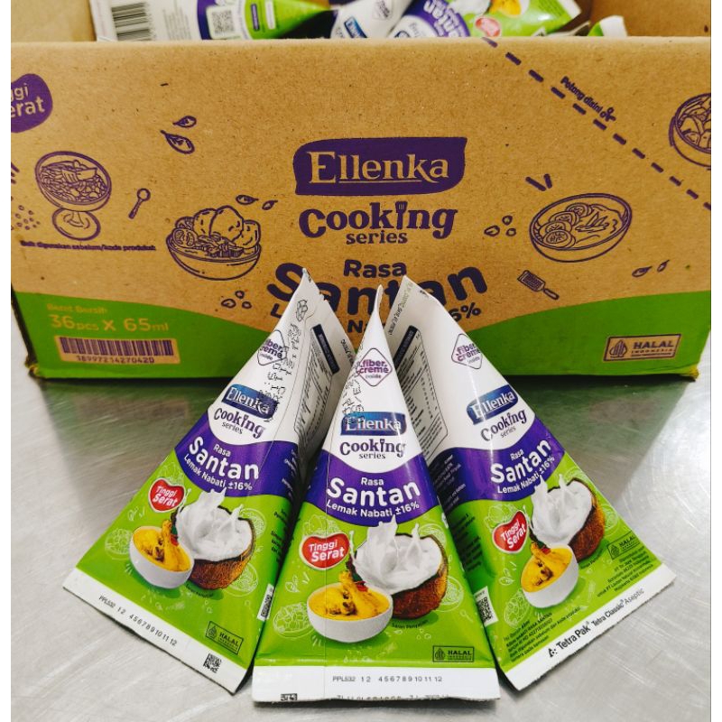 Jual Santan Ellenka 65ml/Ellenka Cooking Series Santan siap pakai ...