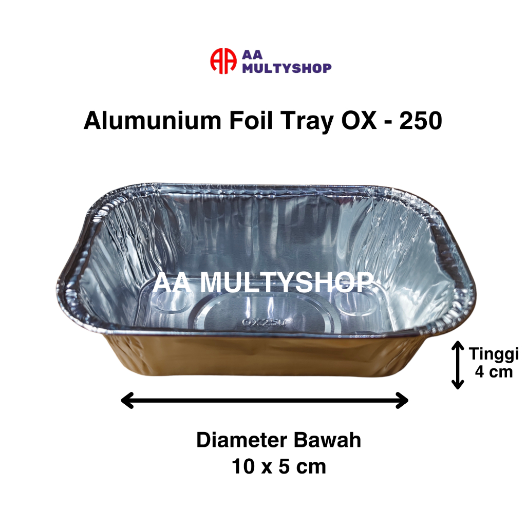 Jual Alumunium Foil OX 250 | Isi 100 pcs | Shopee Indonesia
