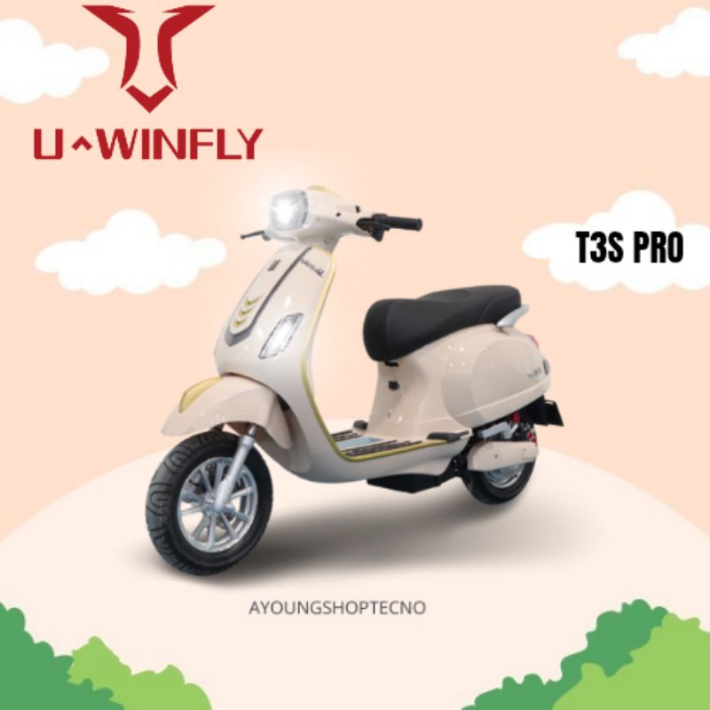 Jual motor listrik uwinfly t3s pro bergaransi resmi uwinfly indonesia | Shopee Indonesia