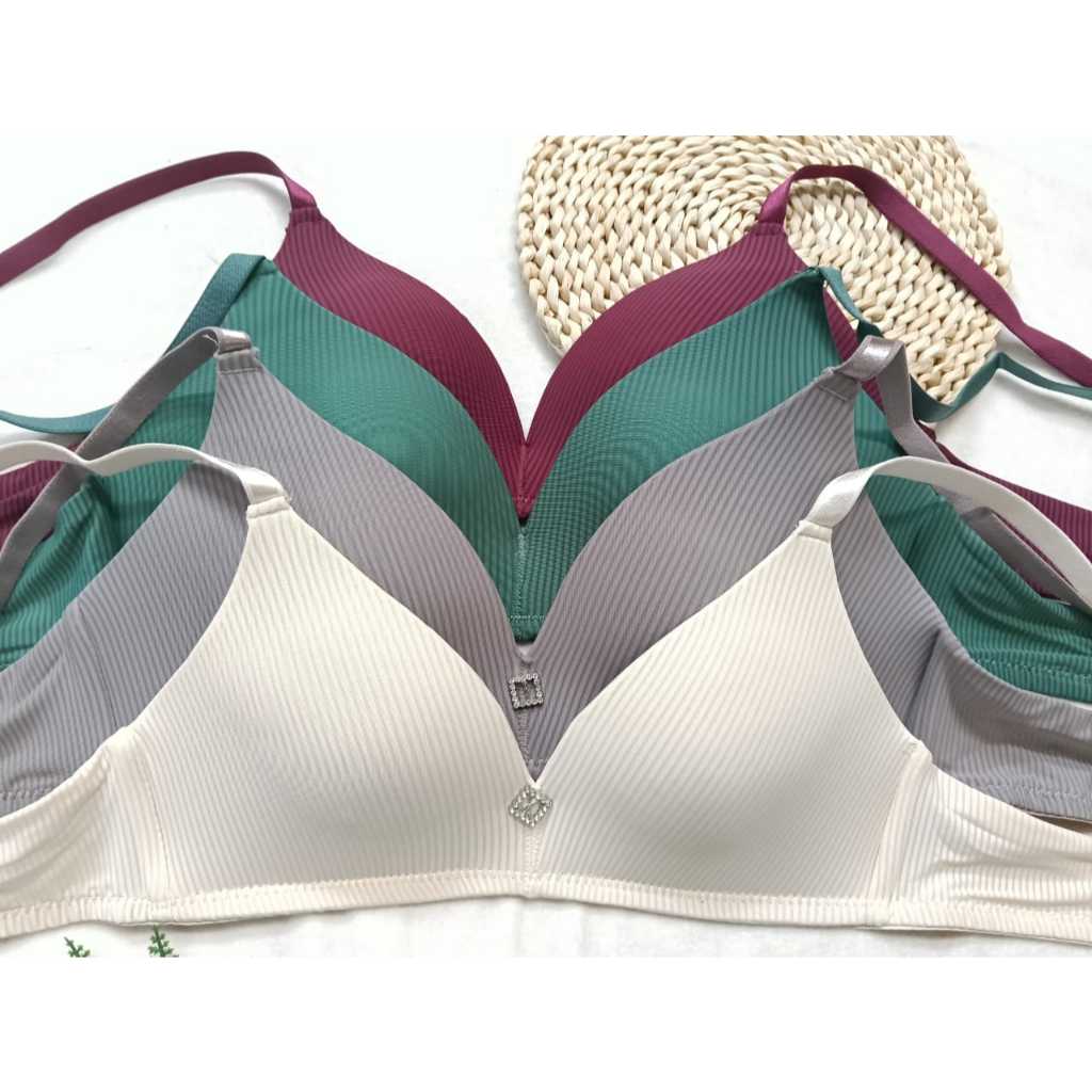 Jual Bra Wanita Polos 1104 dengan Busa Tipis Tanpa Kawat dan Memiliki 2 ...