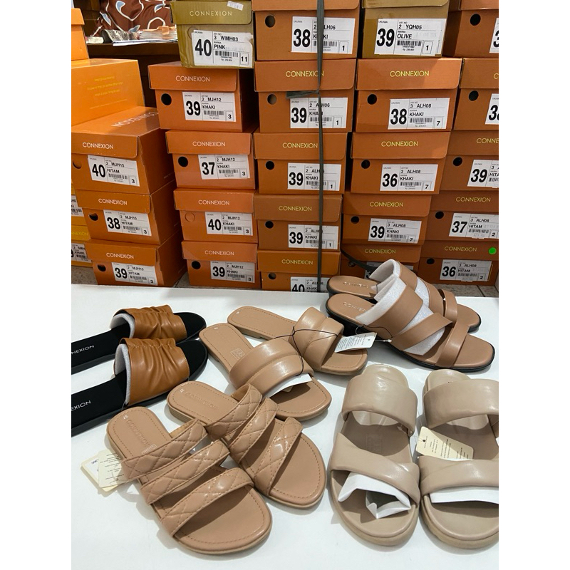Jual ORIGINAL MALL SENDAL,WEDGES WANITA CNX | Shopee Indonesia