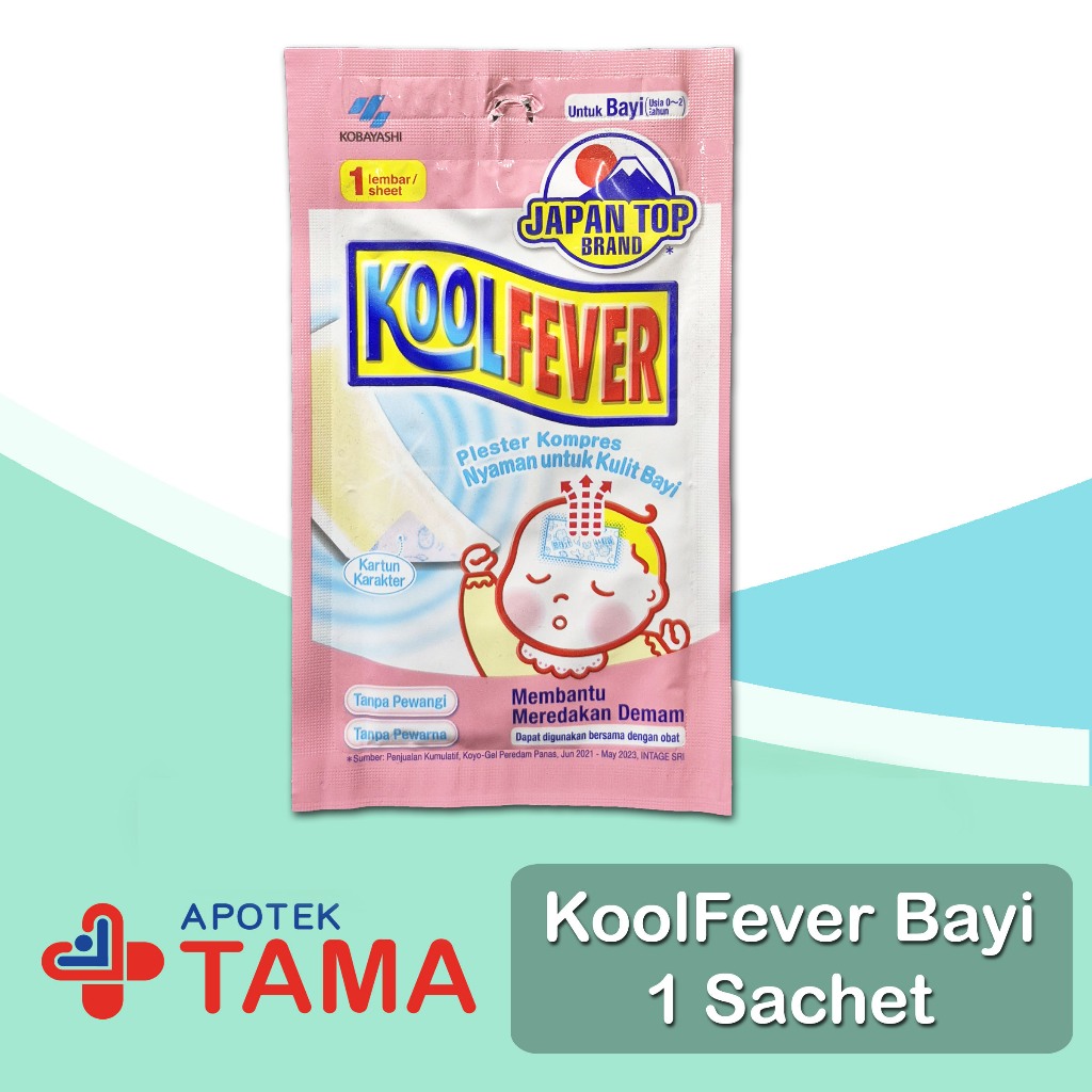 Jual KoolFever Bayi Sachet 1 Lembar | Shopee Indonesia