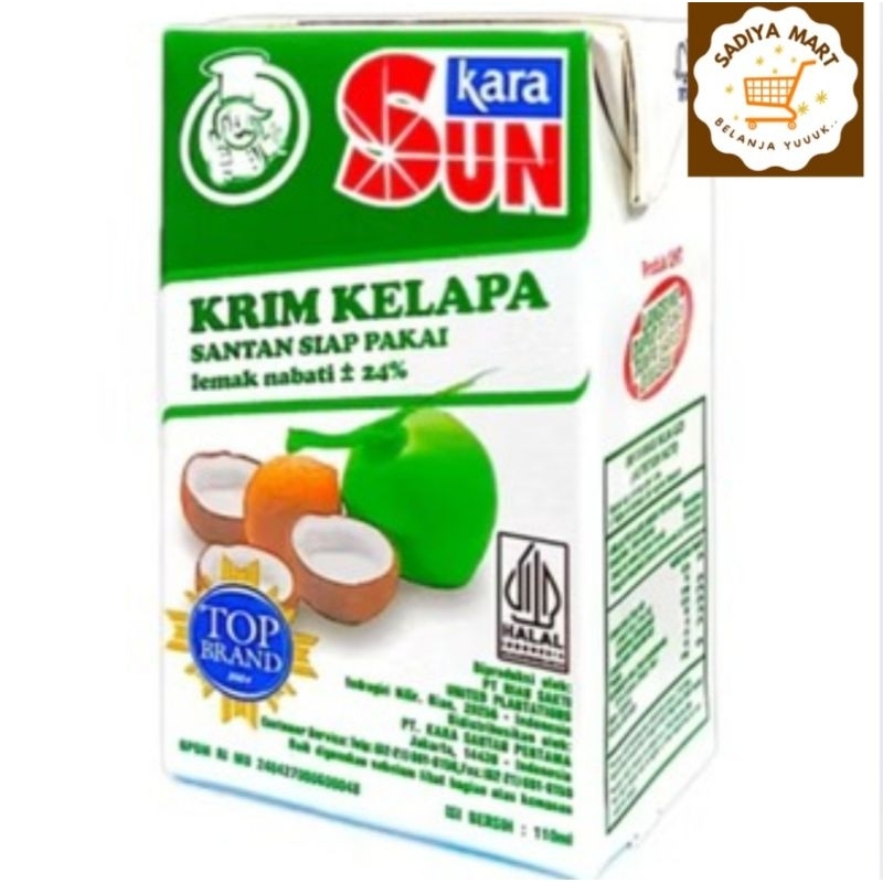 Jual Santan Kelapa SUN Kara 110 ml | Shopee Indonesia