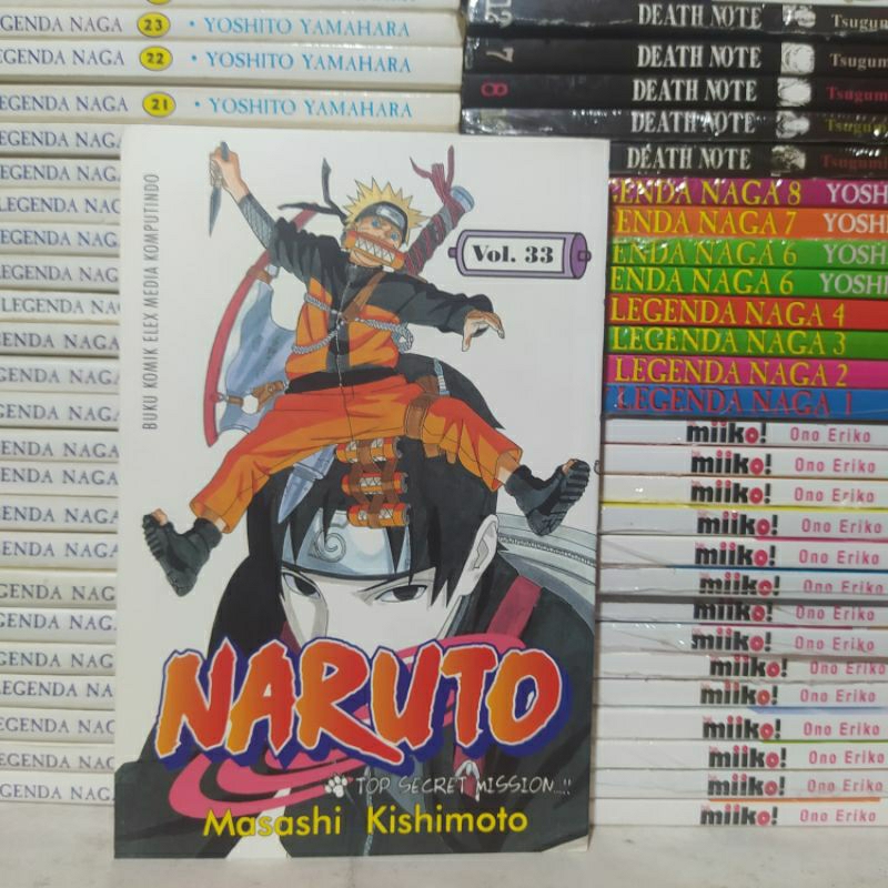 Jual KOMIK NARUTO NO 33 ORIGINAL | Shopee Indonesia