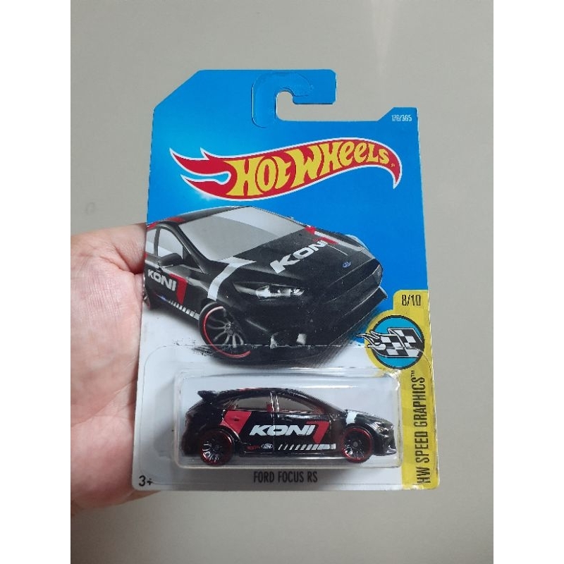 Jual Hot Wheels Ford Focus RS KONI Black | Shopee Indonesia