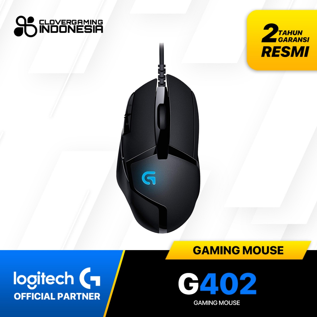 Jual Logitech G402 Hyperion Fury Gaming Mouse G-402 G 402 | Shopee ...