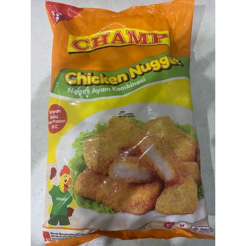 Jual Champ chicken nugget 900gr (kemasan baru) | Shopee Indonesia